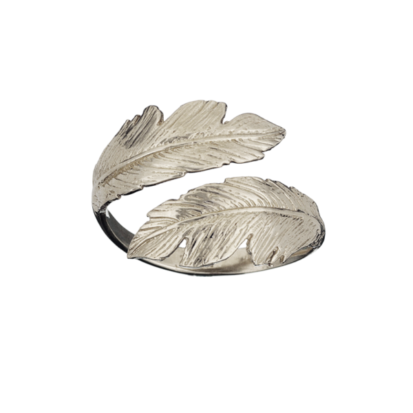 Feather Double Ring | manon jewelry
